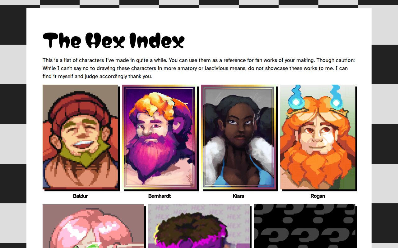 The Hex Index